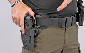 #821 - Leather Handcuff/Mag Case with Paddle – Gould & Goodrich